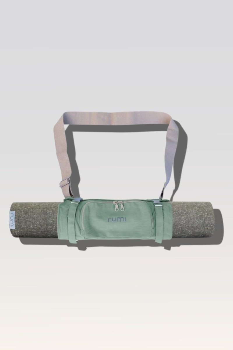 Rumi Earth - Origami Yoga Mat Carrier With Pockets | Yoga Bags